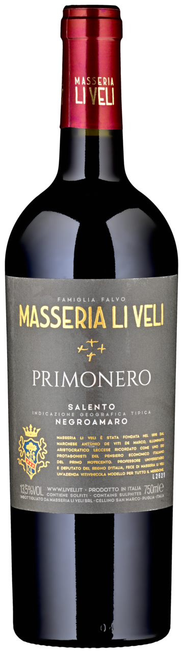 Primonero Salento IGT 2022 von Masseria Li Veli | Smith & Smith